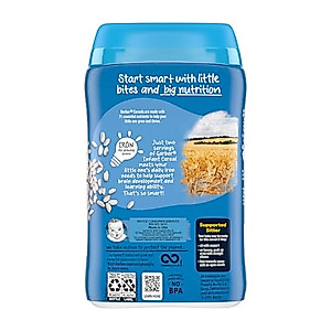 Gerber Baby Cereal, Rice, 8 Ounce