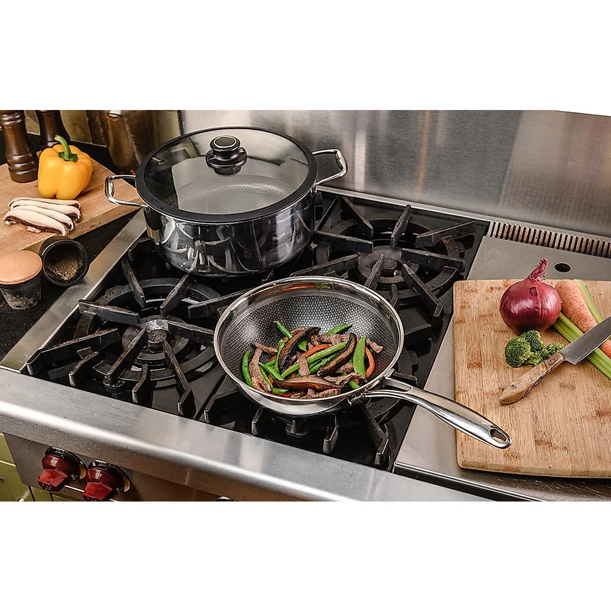 Black Cube Quick Release Cookware Chef's Pan, 9.5-Inch/2.5 Quart