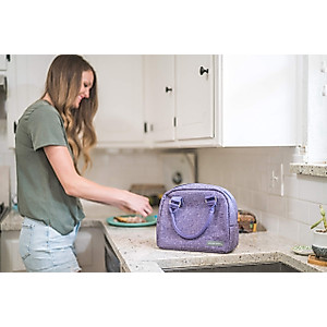 Simple Modern Lunch Bag for Women & Men | Reusable Insulated Lunch Tote Purse for Work | Cute Lunch Box Container for Adult, Travel, School | Very Mia Collection | 5 Liter | Tuxedo