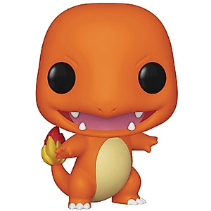Pokemon - Charmander Funko Pop! Vinyl Figure (Bundled with Compatible Pop Box Protector Case) Multicolor 3.75 inches