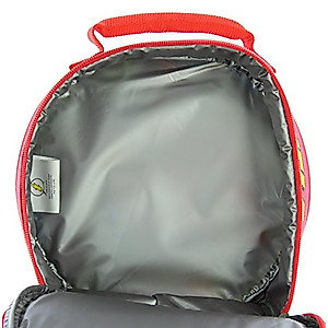 DC Comics Flash Lunch Box Soft Kit Insulated Cooler Circle Bag