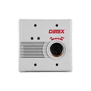 Detex EAX-2500S Gray Surface Mount Alarm Ac Powered, Gray