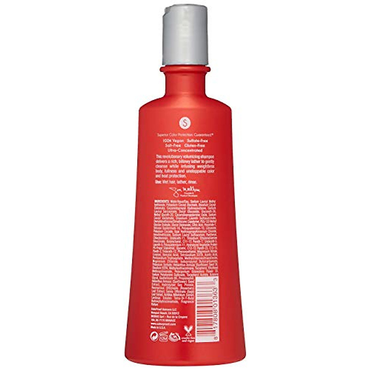 ColorProof SuperPlump Volumizing Shampoo: Volume Boosting, Lightweight, Moisturizing Hair Shampoo, Safe for Color-Treated Hair, Cruelty-Free, Vegan, Sulfate-Free, Salt-Free, Hair Color Maintenance