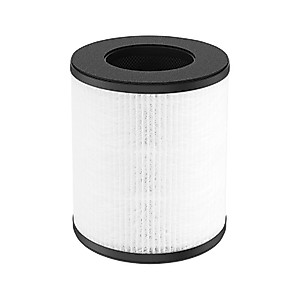 Replacement Filter Compatible with Cool-Living CL-6070A: H13 True Hepa Filter For Tenergy Renair Beaba Tredy TD-1300 Air Purifiers, 3 IN 1 H13 True HEPA Filter With Activated Carbon - 2 Pack