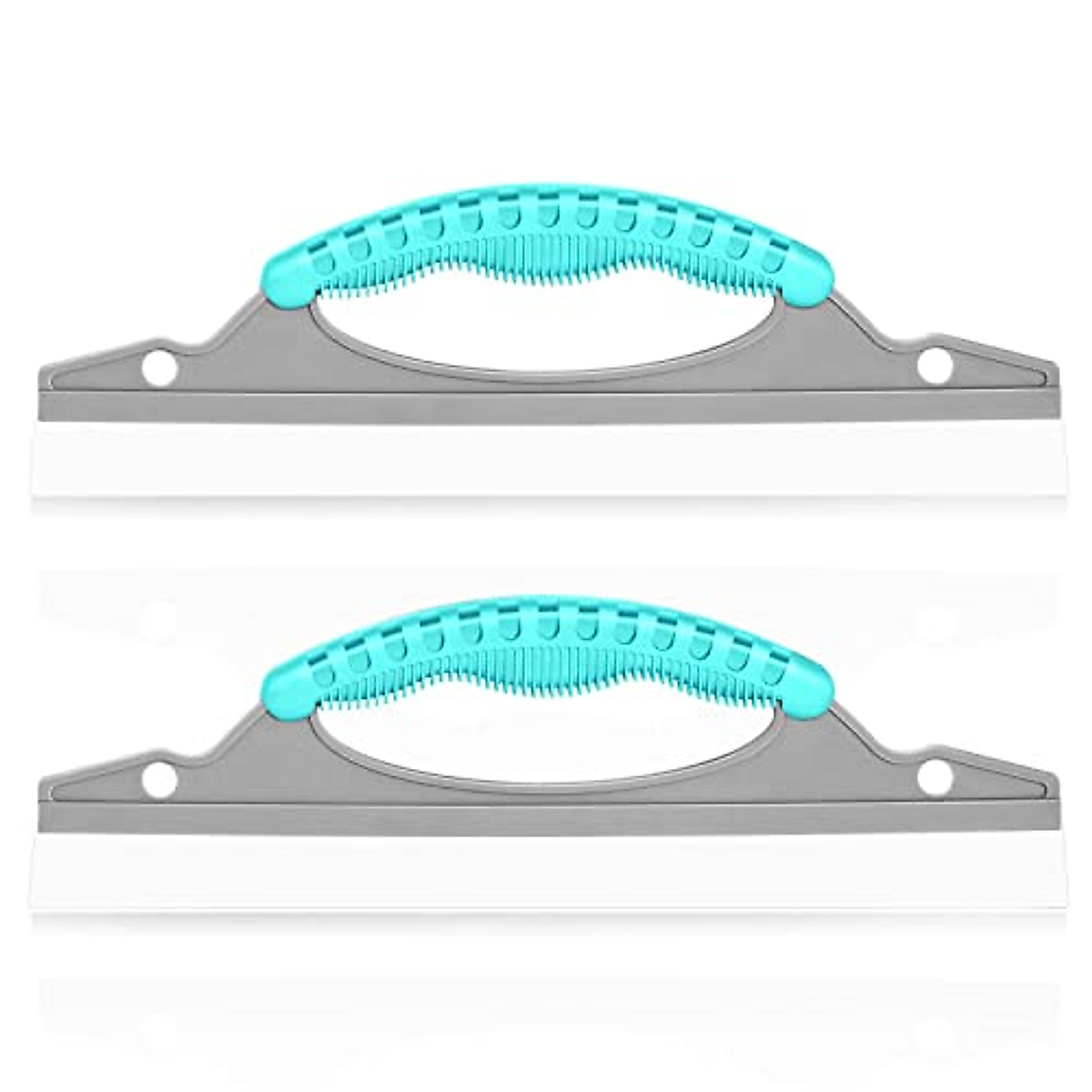 2pcs Car Glass Dryer Squeegee, Silicone Waterblade Wash Window Wiper, Windshield Cleaning Vehicle Scraper Scrubber Duster Windows Squeegee for Glass Mirror Car Window
