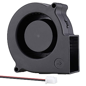 Wathai DC Centrifugal Fan 12V 75mm x 30mm Brushless Cooling Turbo Blower Fan 3 inch