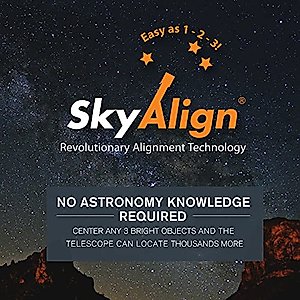 Celestron - NexStar 8SE Telescope - Computerized Telescope for Beginners and Advanced Users - Fully-Automated GoTo Mount - SkyAlign Technology - 40,000+ Celestial Objects - 8-Inch Primary Mirror