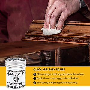 Renaissance Micro-Crystalline Wax Polish (65 ml)