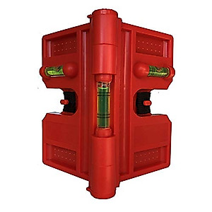 2 Pack Folding Magnetic Post Level for Pipe, Post and Beams Leveling