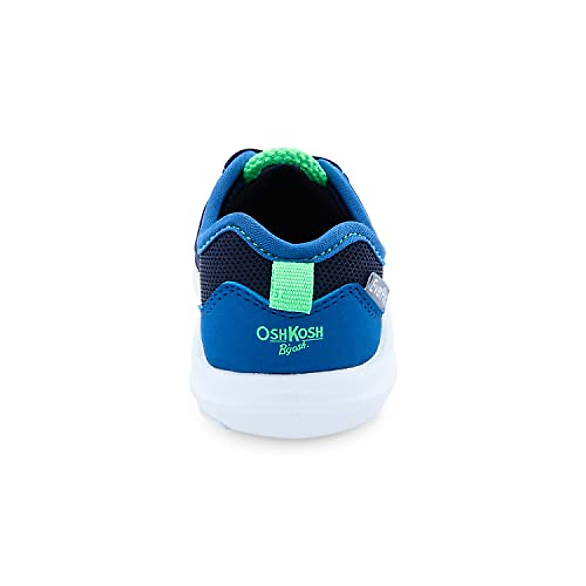 OshKosh B'Gosh boys Os22c27b Sneaker, Navy/Green, 7 Toddler US