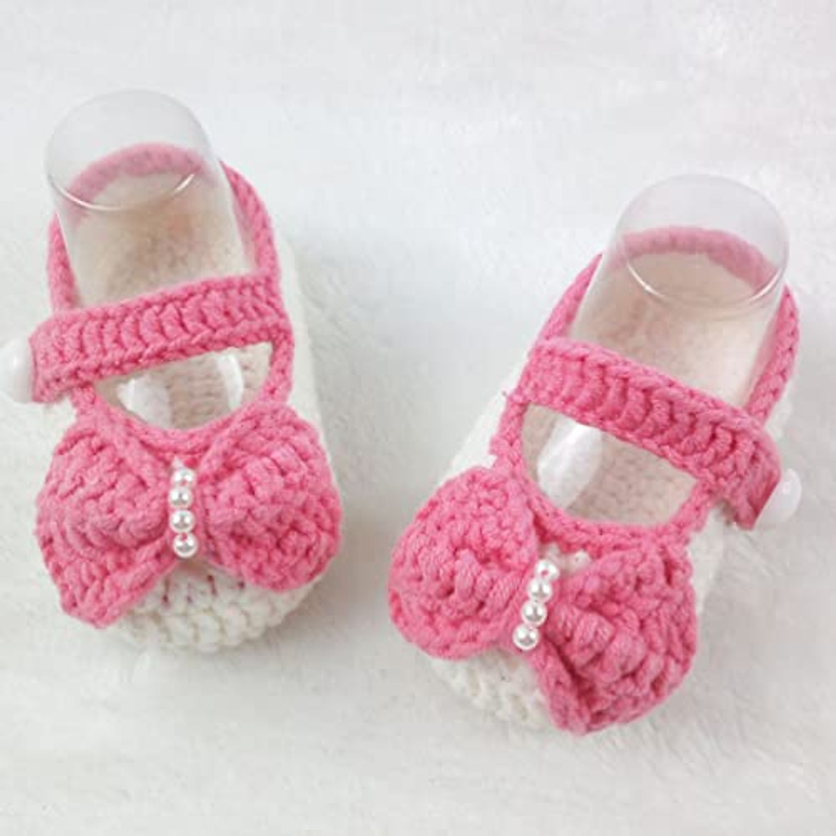 Clear Baby Feet Display Showcase: 20 Pairs Plastic Kids Shoe Trees Toddler Booties Shaper Stand Shoes Kids Socks Holder Supports