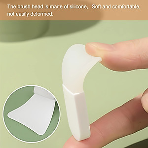 4PCS Face Mask Applicator Brushes, Philbinden Soft Silicone Face Mask Brush Portable Makeup Spatula for Cosmetic Mask, Mud, Clay Mask, Eye Mask, Body Lotion