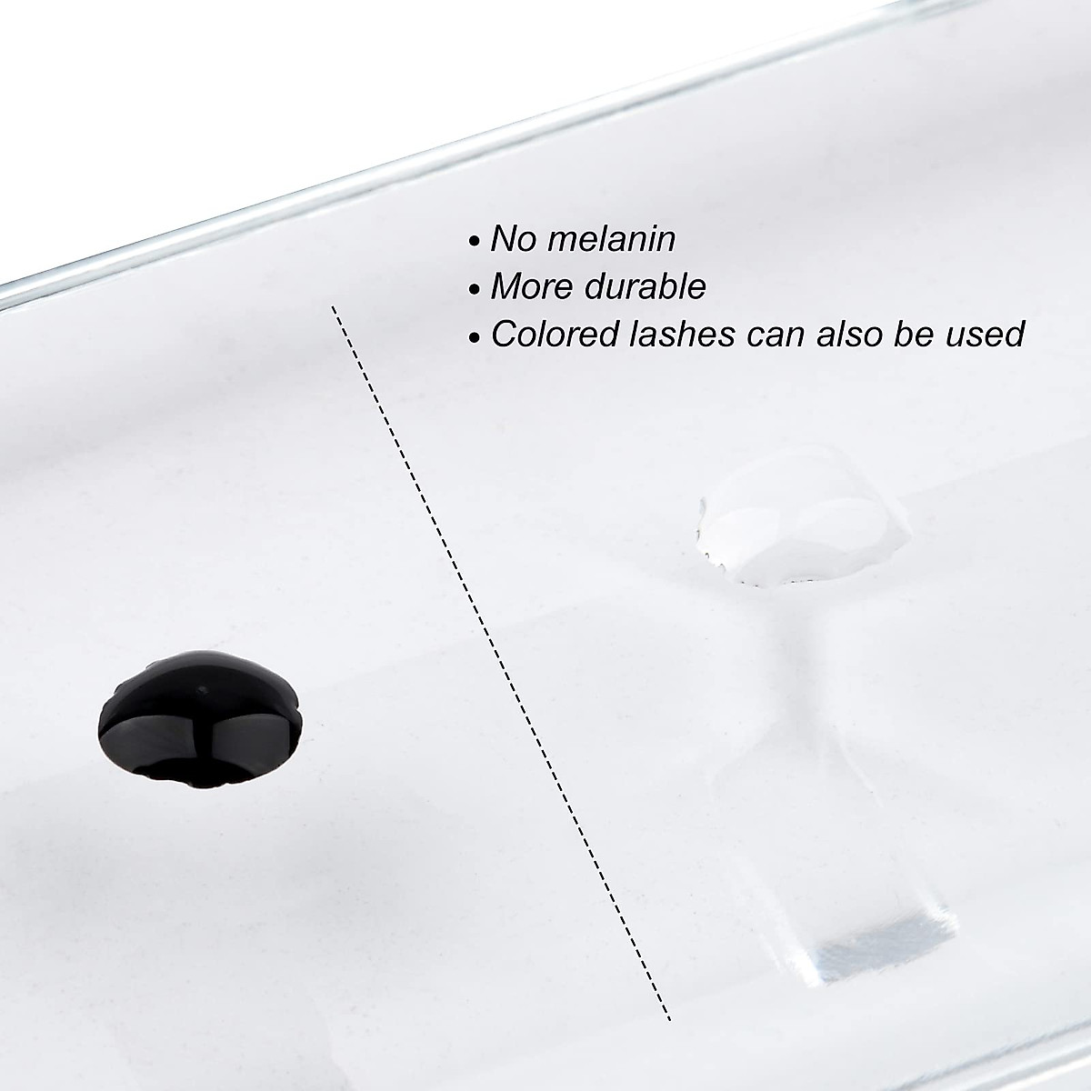 Lash Glue for Eyelash Extensions 5ml Clear Eyelash Glue 1S Drying Time 6 Weeks Retention Transparent Lash Extension Glue Extra Strong Eyelash Extension Glue Professional Use Only