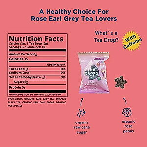 Tea Drops Rose Earl Grey (10 Drops/Box)