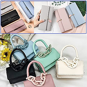 Smooth Solid Color Faux Leather Sheets Roll 12"X53" (30cmX135cm),Very Suitable for Making Crafts, Leather Earrings, Bows,Sewing (Pink)