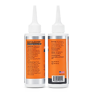 Pointail Dog Ear Cleaner, Dog Ear Infection Treatment, Dog Ear Cleaning Solution with Quantum Silver for Itchy Ear Relief, Cleans The Debris & Buildup, Prevents Dog Ear Infection, 4oz