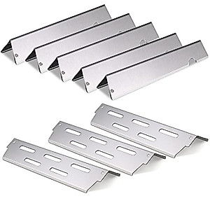 Grill Flavorizer Bars Heat Deflector Grill Replacement Parts for Weber 66032 66795 66040 66006001 7623, Genesis II/LX 300 Series II E-310, II E-330, II E-335, II S-335, II LX S/E-340, Stainless Steel