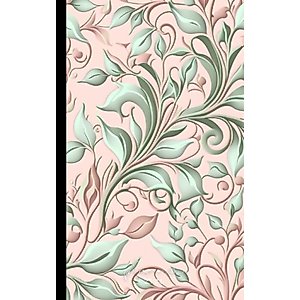 2023-2024 PLANNER: "FLORAL PATTERN" Weekly and monthly organizer. July 2023 - June 2024. A5 . 6" x 9". 137 pages.