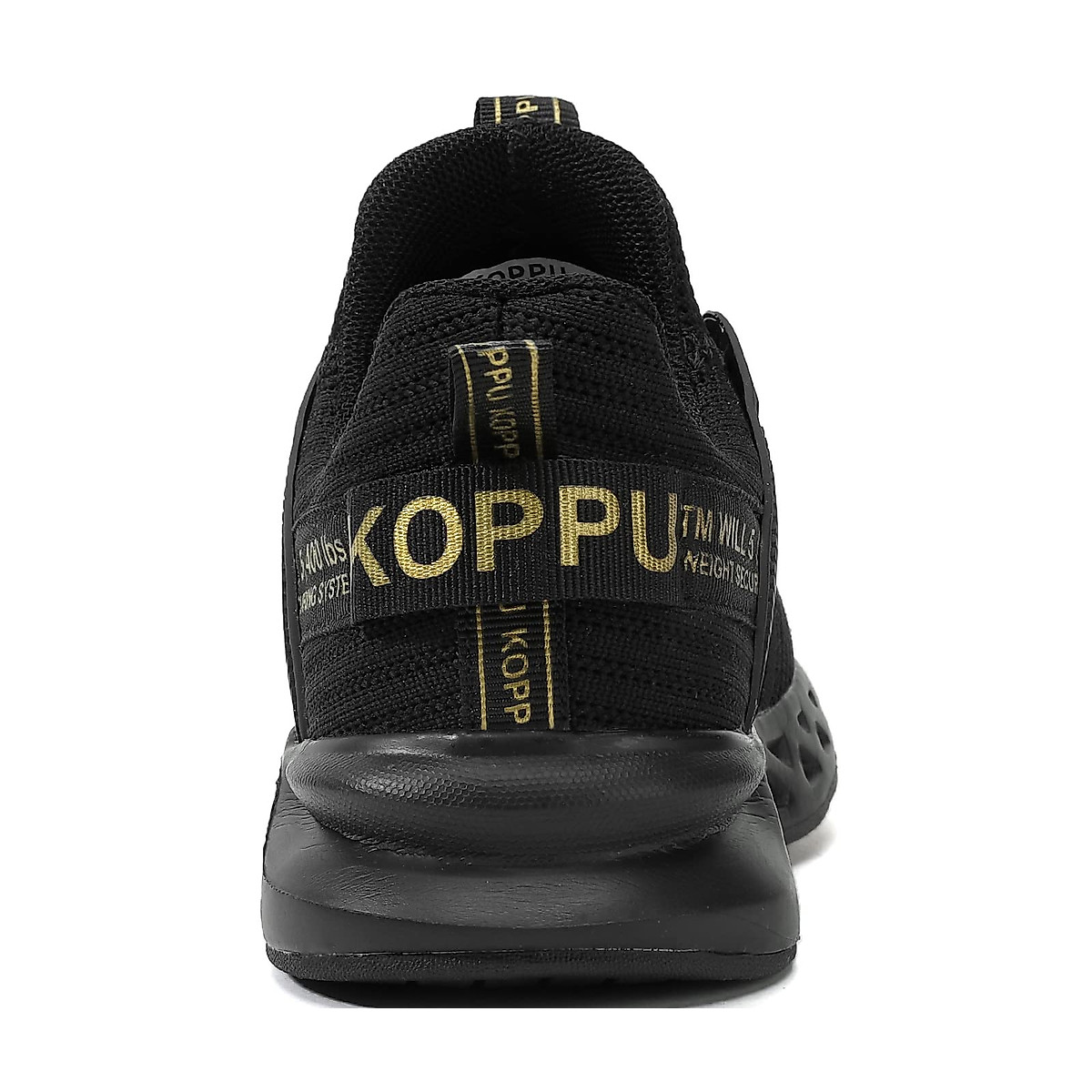 koppu Boys Girls Shoes Non-Slip Tennis Shoes Fashion Lightweight Breathable Kids Sneakers for Little Kids/Big Kids（Black 3）