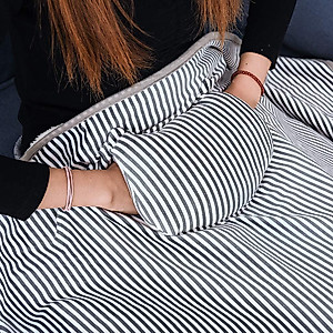 Shan-S USB Heated Throw Blanket, Hand Warmer with Super Soft Velvet Fabric Flannel Keep Warmth for Car, Home, Office, Camping, Cold Winter Multi-Functional Warm Usage,115cm X 72cm