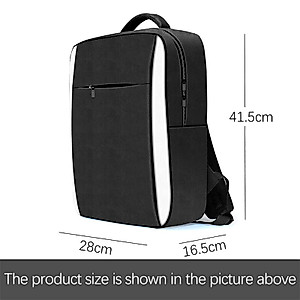 Storage Bag Compatible for PS5, for PS5 Carry Case Travel Bag Case Cover Compatible for Playstation 5/PS5 Laptop Console Bag Shockproof Business Backpack Accessories Outdoor (3)