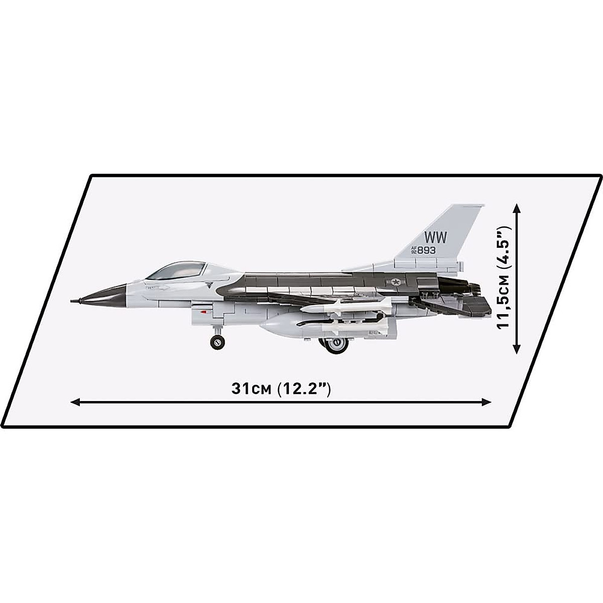 COBI Armed Forces F-16 Fighting Falcon Aircraft