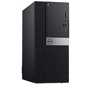 Dell Optiplex 7050 Tower Desktop Computer | Intel i7-7500 (3.4) | 16GB DDR4 RAM | 500GB SSD Solid State | Windows 10 Professional | Wi-Fi + Bluetooth 5G | Home or Office PC (Renewed)