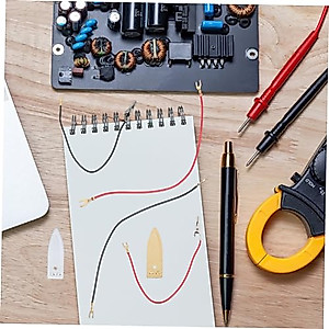 FUNOMOCYA 1 Set Battery Experiment Anode Fruit Experiment Tools Anode for Zinc Electroplating Anode for Zinc Plating Fruit Battery Experiment Supplies Electrode Strips Copper