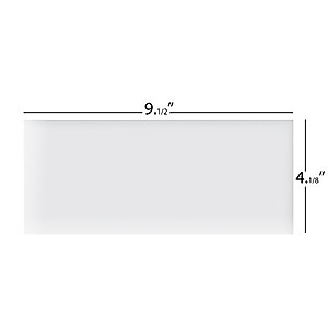 #10 Envelopes Letter Size Self Seal, Business White Security Tinted Peel and Seal, 500 Pack Windowless, Legal Size Regular Plain Envelopes 4-1/8 x 9-1/2 Inches - 24 LB Envelops