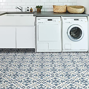 FloorPops 12-in by 12-in Tuscan Peel and Stick Floor Tiles (10 Tiles), (10 sq.ft./Carton)