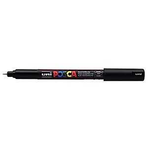 Posca Acrylic Paint Marker, Ultra-Fine, Black
