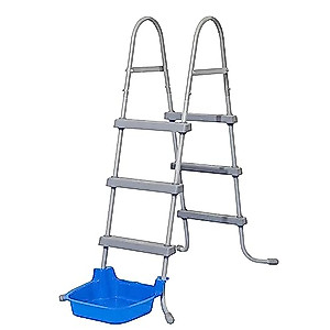 Pool Foot Bath | Foot Bath for Pool Ladder,Anti-Slip Textured Above Ground Pool Foot Soak Tray for Above Ground Swimming Pools or Spas Wash Feet Sand Dirt Before Entering, Installed on Pool Ladder