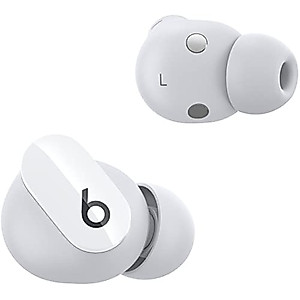 Beats_by_dre Beats Studio Buds Totally Wireless Active Noise Cancelling (ANC) Earbuds Bundle with Case (White)