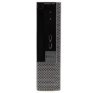 Dell OptiPlex 7010 Ultra Small Space Saving PC Desktop Computer, Intel Quad Core i5, 8GB RAM, 500GB HDD, Windows 10 Pro, New 16GB Flash Drive, Wireless Keyboard & Mouse, DVD, WiFi (Renewed)