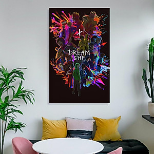 Dream SMP Anime Poster for Room Aesthetic Canvas Wall Art Prints for Wall Decor Room Decor Bedroom Decor Gifts Posters 08x12inch(20x30cm) Unframe-style