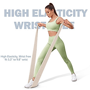 Ouwegaga Compatible with Samsung Galaxy Watch 7 6 5 4 Band 40mm 44mm/Watch FE/Watch 5 Pro Band 45mm/Watch 6 4 Classic 47mm 43mm 42mm 46mm/Watch 3 41mm/Active 2, 20mm Elastic Nylon Sport Band