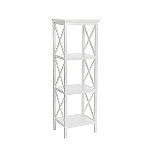 RiverRidge La Crosse 54" Bathroom Storage Tower Shelving