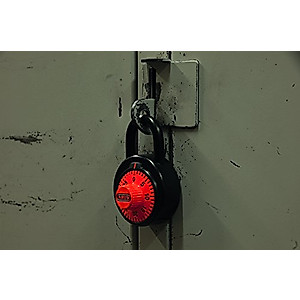 ABUS 78/50 KC 2-Inch Locker Dial Combination Padlock, Black