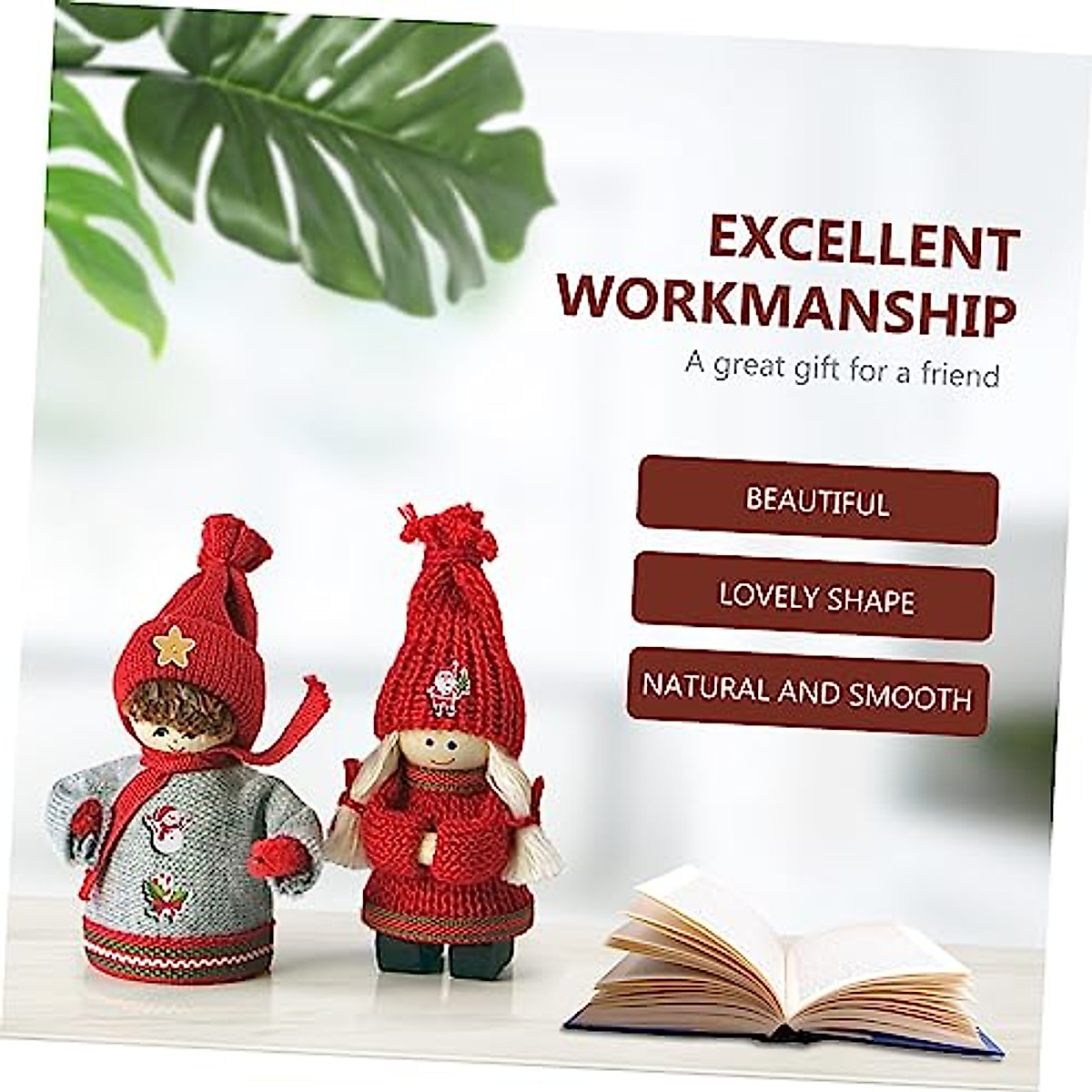 NOLITOY 100pcs Christmas Wooden Buttons DIY Wood Button Wooden Embellishment Wooden Jewelry Buttons Table Scatter Button for DIY Crafts Xmas Wood Buttons Christmas Button Painted Clothing