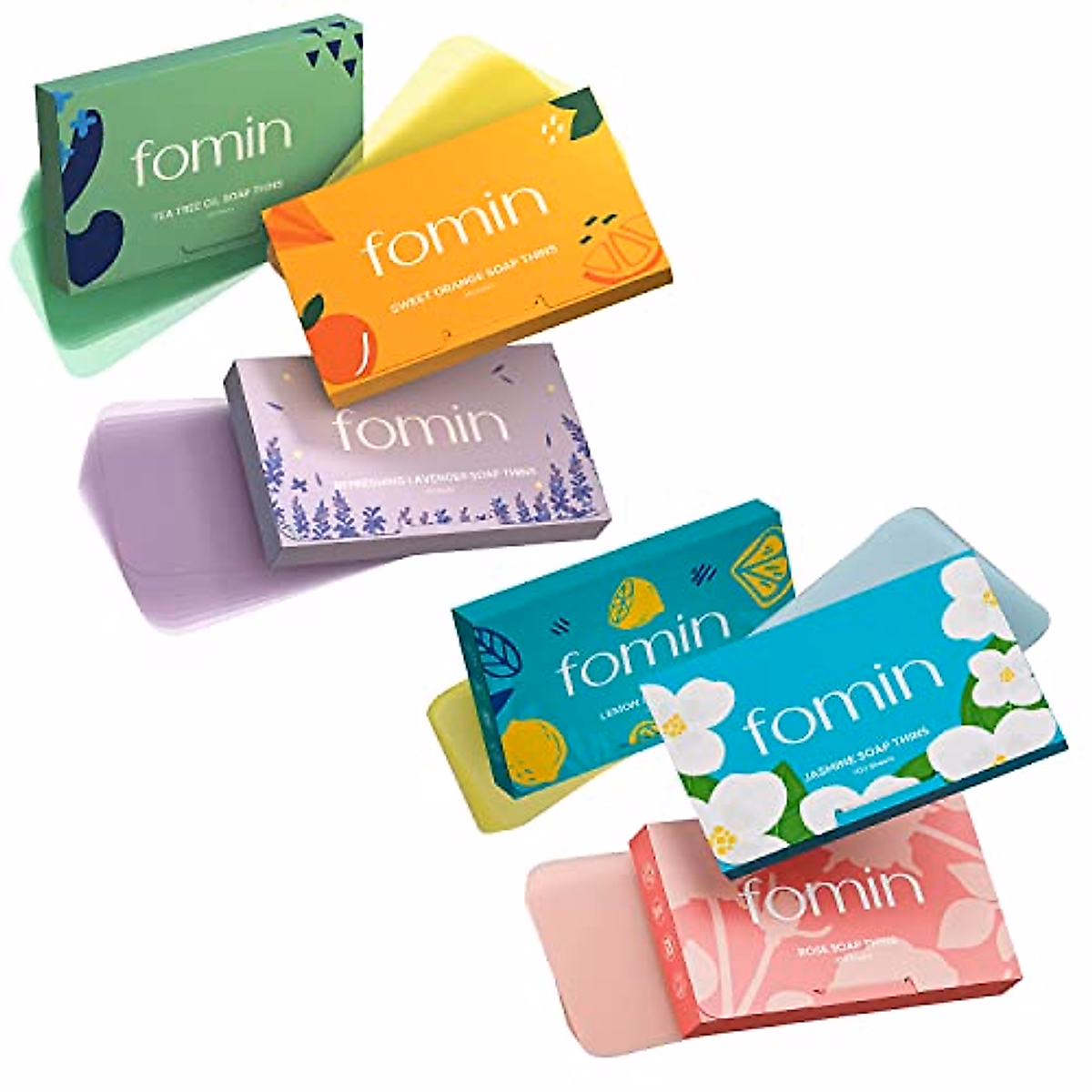 FOMIN - Antibacterial Paper Soap Sheets for Hand Washing 2x300 Sheets Bundle