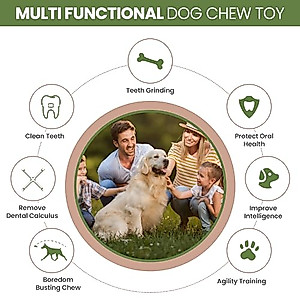 SPOT Bam-Bones Plus Bamboo Stick - Bamboo Fiber & Nylon, Durable Long Lasting Dog Chew for Aggressive Chewers – Great Toy for Adult Dogs & Puppies Under 90lbs, Non-Splintering, 9.5in, Chicken Flavor