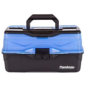 Flambeau Outdoors Classic Tray Tackle Boxes (6383TB, 6383FB)