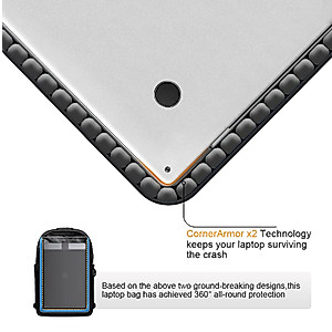 Canvas School College Laptop Backpack-Anti Theft Bag for Men Women,Rucksack Fits 15.6Inch Laptop, Work Travel Bookbag with USB Charging Port and Lock