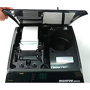 Monroe Systems for Business 15 Pound Bond Paper Rolls, Single Ply, 2 1/4" x150' for Cash Registers, Printing Calculators, Adding Machines and more! (12-Pack)