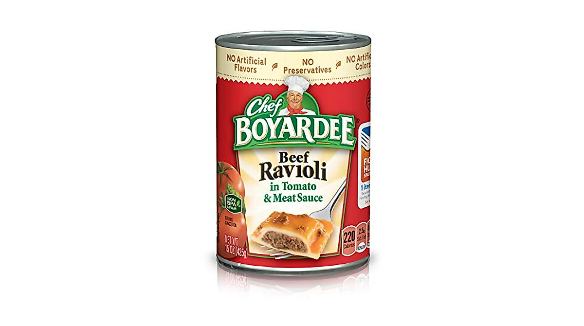 Chef Boyardee Beef Ravioli - Quick & Delicious Meal