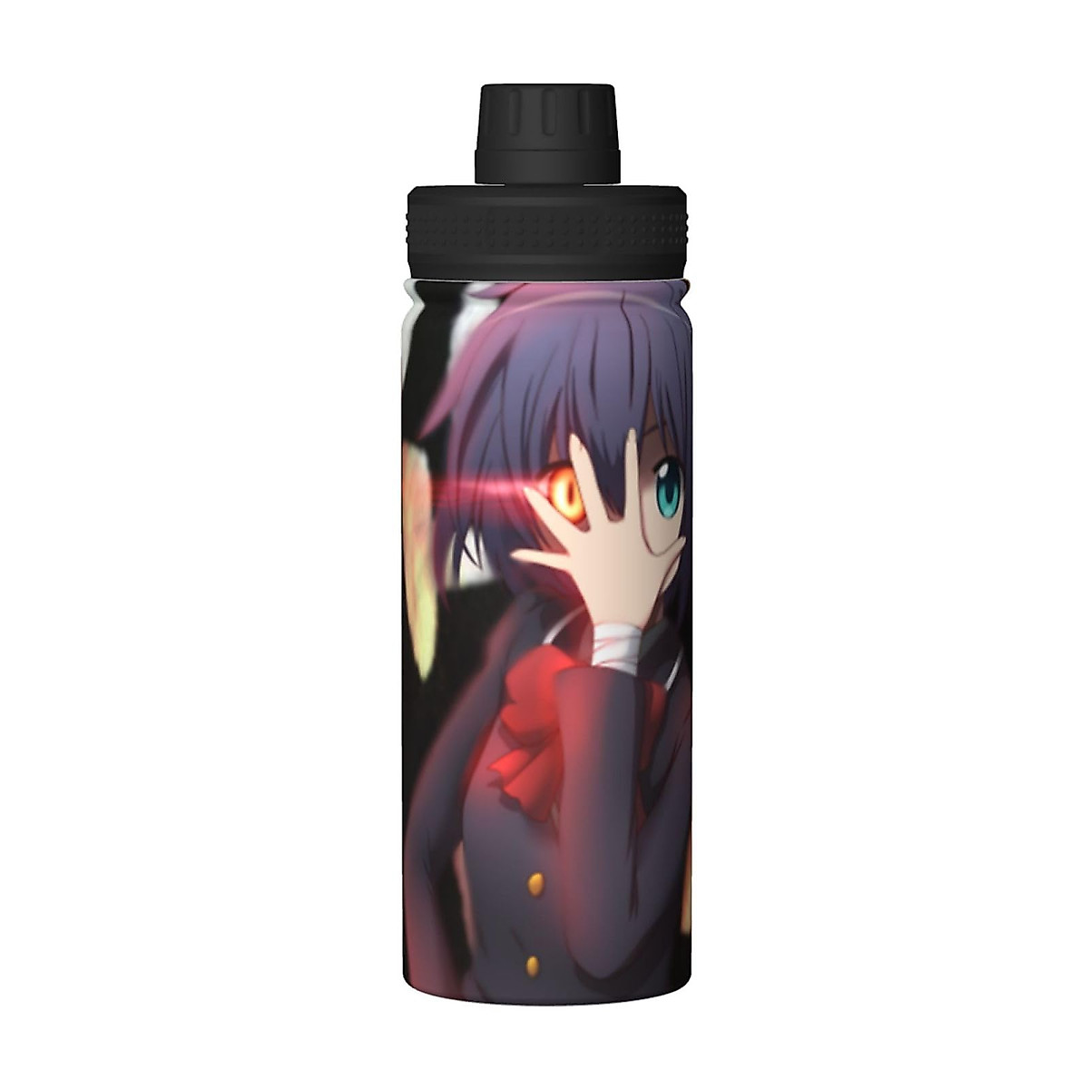 LOUNDY Rikka Takanashi Anime 18 oz Tumblers Stainless Steel Vacuum Insulated Coffee Mug Water Bottle Drinking Cup