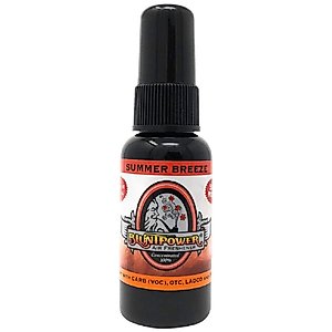 BluntPower 1 Ounce Bottle Oil Based Concentrated Air Freshener and Oil for Burner, Summer Breeze
