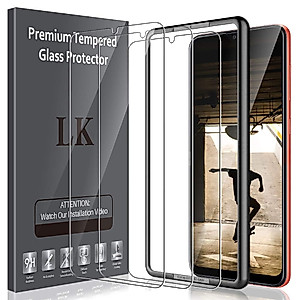 LK 3 Pack for Samsung Galaxy Note 20 Ultra Screen Protector [Not Glass] [Support Fingerprint Unlock] [Anti-scratch][Case Friendly] Bubble Free, 3D Curved Max Coverage for Note 20 Ultra