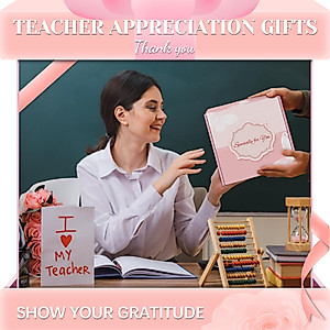 Best Teacher Gifts for Women, Teacher Appreciation Gifts for Appreciation Week, Back to School, Graduation, The End of Year, Retirement, Birthday, Thank You Teachers Gift With Tumbler, Notebook, Bag