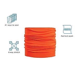 Turtle Fur Comfort Shell™ Totally Tubular™ Upper Half Blaze One Size